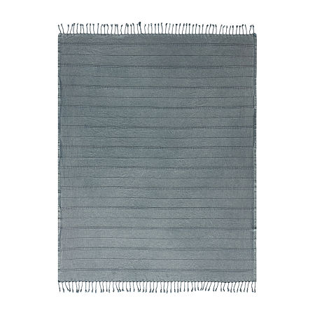 Click here for LR Home Silvia Stripe Washable Reversible Throw  O... prices