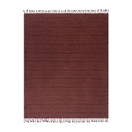 Click here for LR Home Silvia Stripe Washable Reversible Throw  O... prices