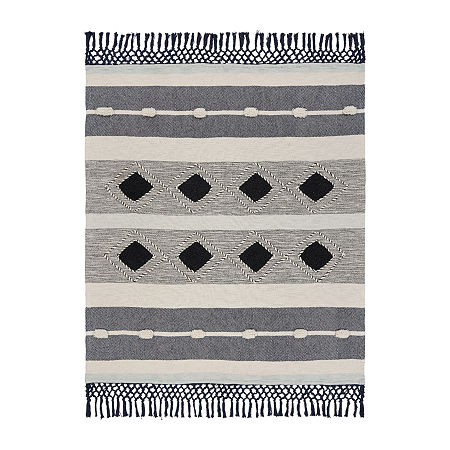 Click here for LR Home Isaiah Diamond Washable Throw  One Size  M... prices