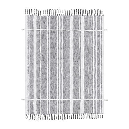 Click here for LR Home Cameron Stripe Washable Throw  One Size  G... prices