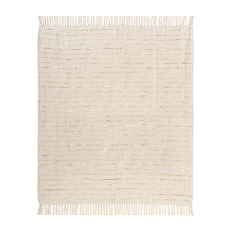 Click here for LR Home Tony Stripe Reversible Throw  One Size  Be... prices