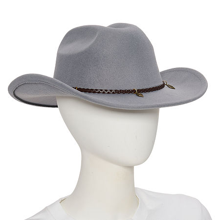 Click here for Alexis Bendel Faux Suede Womens Cowboy Hat  One Si... prices