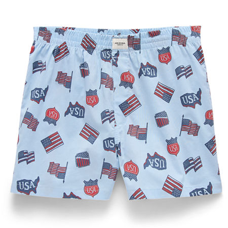 Click here for Arizona Mens Boxers 386707  Small  Blue prices