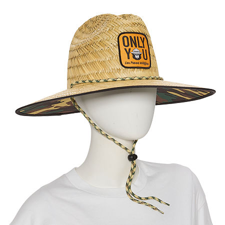 Click here for Straw Lifeguard Hat Mens Floppy Hat  One Size  Gre... prices