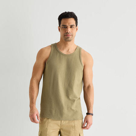 Click here for mutual weave Mens Round Neck Tank Top  Medium  Gre... prices