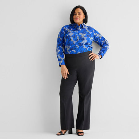 Click here for Liz Claiborne Lisa Womens Plus Flare Pull-On Pant... prices