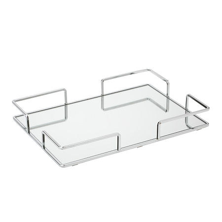 Click here for Kennedy International Vanity Trays  One Size  Silv... prices