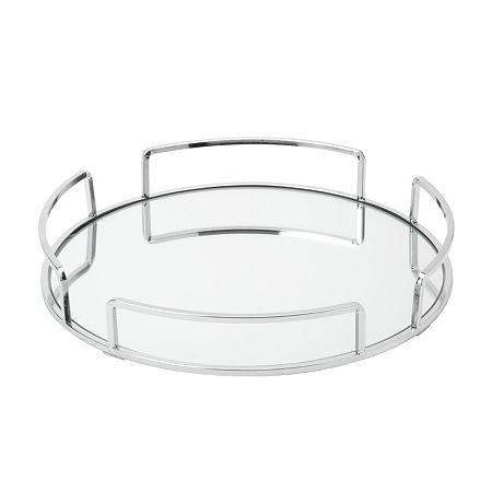 Click here for Kennedy International Vanity Trays  One Size  Silv... prices