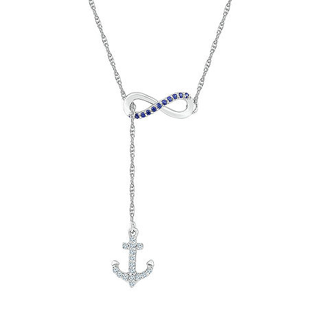 Click here for Womens Lab Created Multi Color Sapphire Sterling S... prices