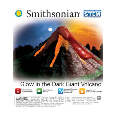 Nsi Smithsonian Giant Volcano Science Kit Discovery Toy, Color: Multi ...