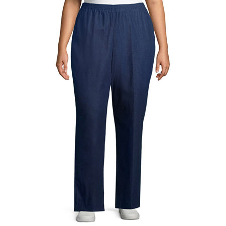 Click here for Alfred Dunner Classics Womens Plus Straight Pull-O... prices