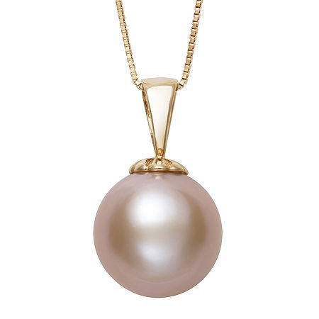Click here for Womens Pink Cultured Freshwater Pearl 14K Gold 18... prices