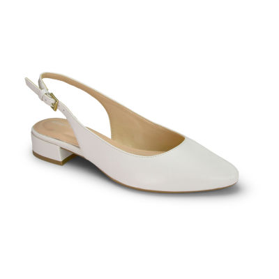 Easy Spirit Womens Cassius Pointed Toe Block Heel Pumps, Color: Bone ...