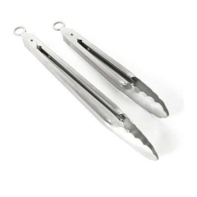 Martha Stewart Stainless Steel 2-pc. Tongs Set, Color: St Steel - JCPenney