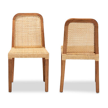 Click here for Caspia 2-pc. Dining Chair  One Size  White prices