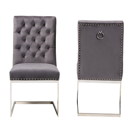 Click here for Sherine 2-pc. Dining Chair  One Size  Gray prices