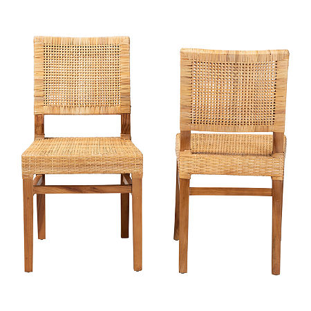 Click here for Lesia 2-pc. Dining Chair  One Size  White prices