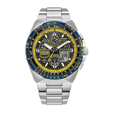 Mens Citizen(R) Skyhawk Blue Dial Bracelet Watch - JY8125-54L