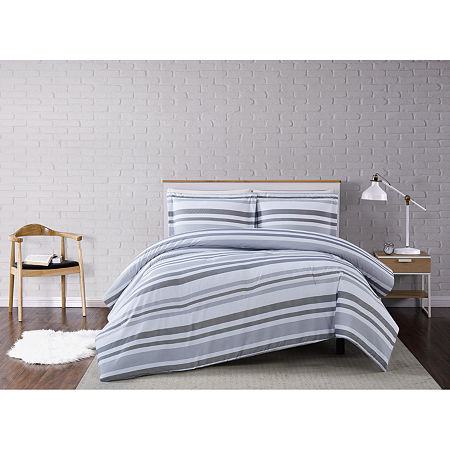 Click here for Truly Soft Curtis Stripe Midweight Comforter Set... prices