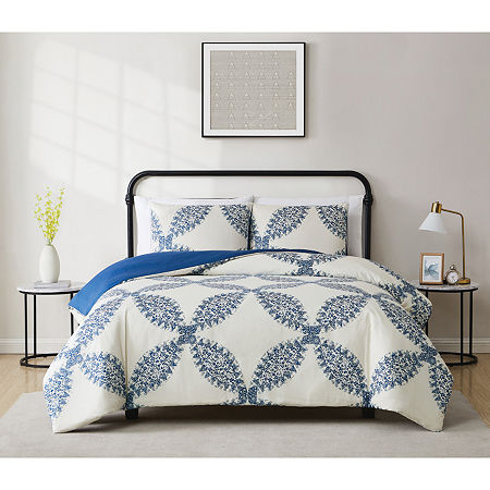 Cannon Abigail Medallion Reversible 3pc. Comforter Set