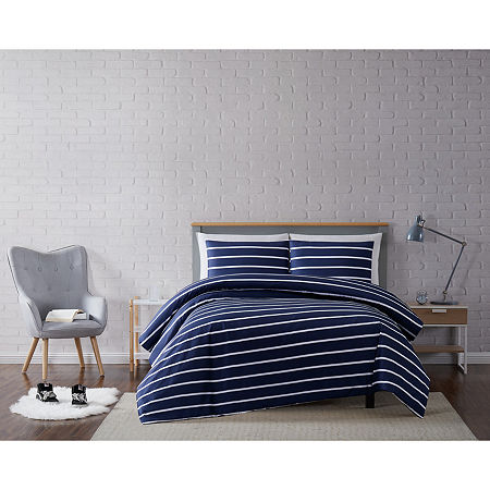 Click here for Truly Soft Maddow Stripe Duvet Cover Set  One Size... prices