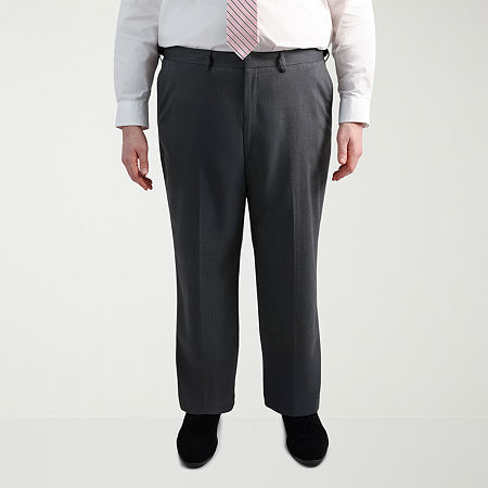 Click here for Haggar JMH Mens Big and Tall Diamond Flat Front Su... prices