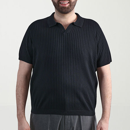 Click here for Haggar Johnny Collar Big and Tall Mens Slim Fit Sh... prices