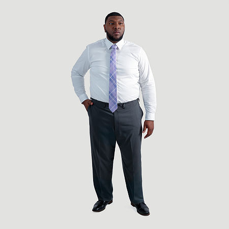 Click here for Haggar JMH Mens Classic Fit Big and Tall Dress Fla... prices