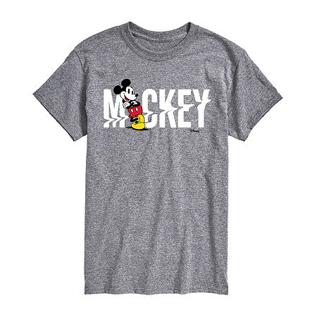 Click here for Mens Crew Neck Short Sleeve Regular Fit Mickey Mou... prices