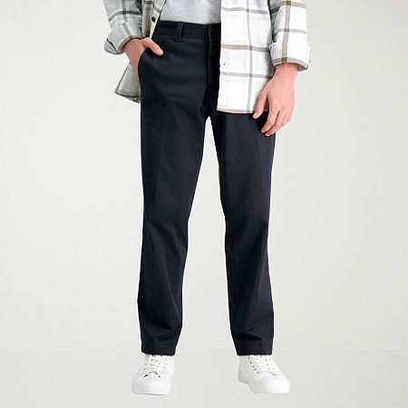 Click here for Haggar Life Khaki Comfort Chino Mens Comfort Waist... prices