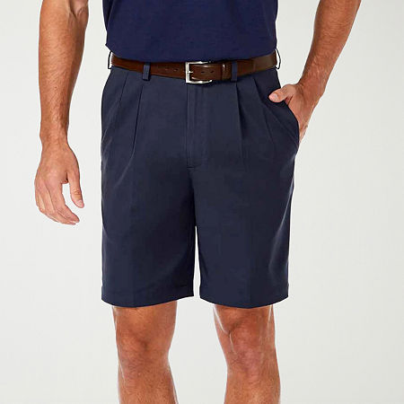 Click here for Haggar Mens Cool 18 Pro Classic-Fit Stretch Pleate... prices