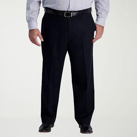 Click here for Haggar Mens Big & Tall Iron Free Premium Khaki Cla... prices