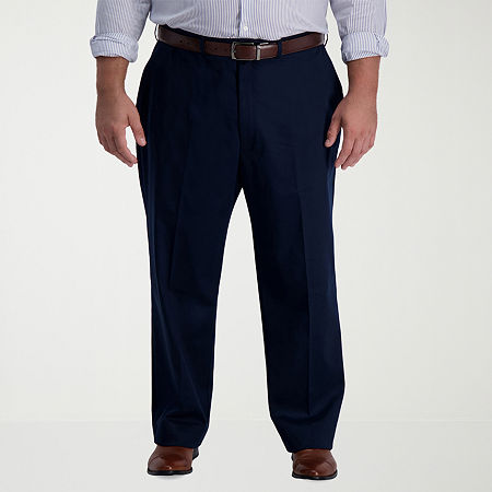 Click here for Haggar Mens Big & Tall Iron Free Premium Khaki Cla... prices