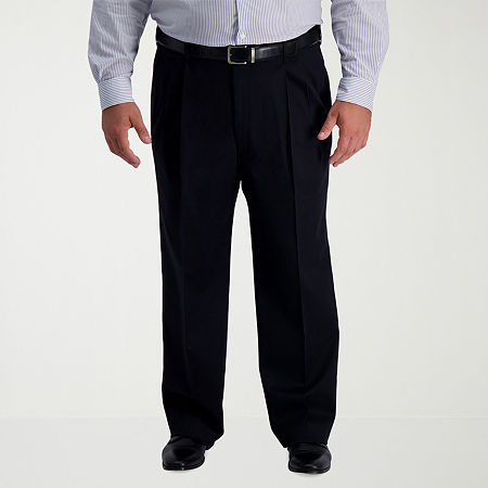 Click here for Haggar Mens Big & Tall Iron Free Premium Khaki Cla... prices