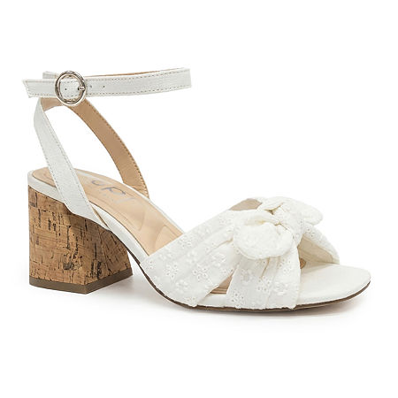 Click here for Pop Kavari Womens Square Open Toe Block Heel Pumps... prices