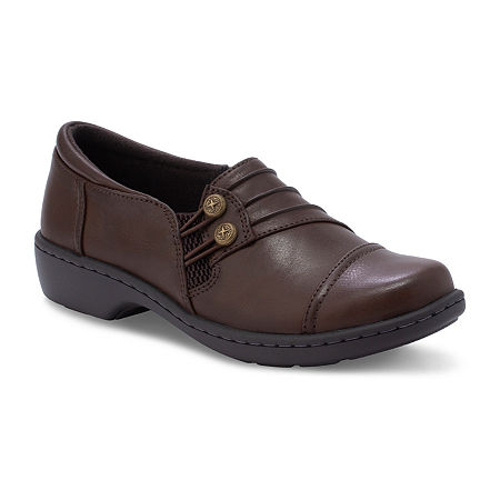 Click here for Eastland Sylvan Womens Round Closed Toe Slip-On Sh... prices