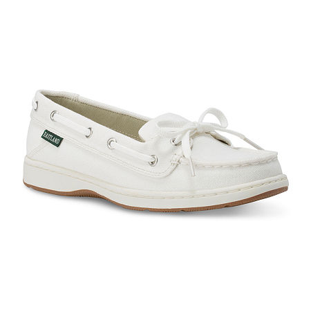 Click here for Eastland Sunset Womens Boat Shoes  10 Medium  Whit... prices