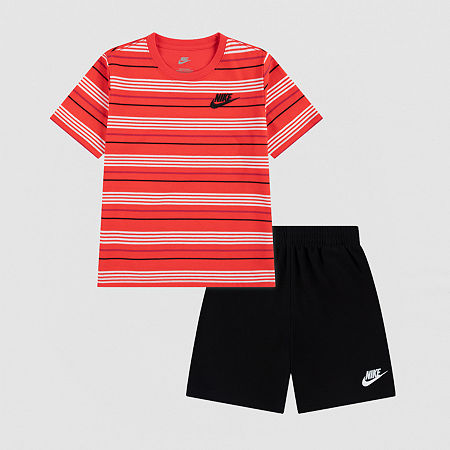 Click here for Nike Little Boys 2-pc. Short Set  4  Black prices