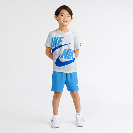 Click here for Nike Little Boys 2-pc. Short Set  7  Blue prices