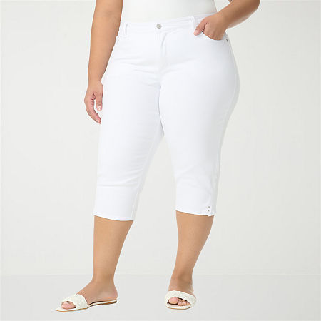 Click here for Gloria Vanderbilt Womens Plus Capri Jean  20w  Whi... prices