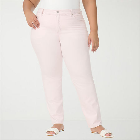 Click here for Gloria Vanderbilt Amanda Womens Plus High Rise Str... prices