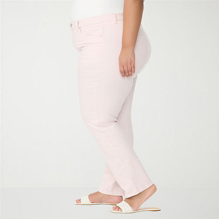 Click here for Gloria Vanderbilt Amanda Womens Plus High Rise Str... prices