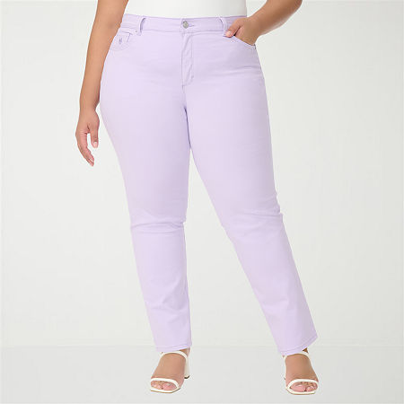 Click here for Gloria Vanderbilt Amanda Womens Plus High Rise Str... prices