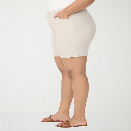 Click here for Gloria Vanderbilt Womens 7 Plus Denim Short  22w... prices