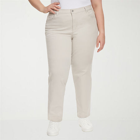 Click here for Gloria Vanderbilt Amanda Womens Plus High Rise Str... prices