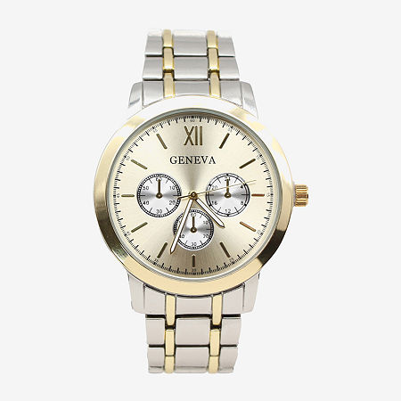 Click here for Geneva Mens Two Tone Bracelet Watch Mac8145jc  One... prices