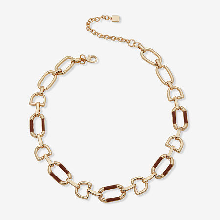 Click here for Worthington Womens 17 Inch Collar Necklace  One Si... prices