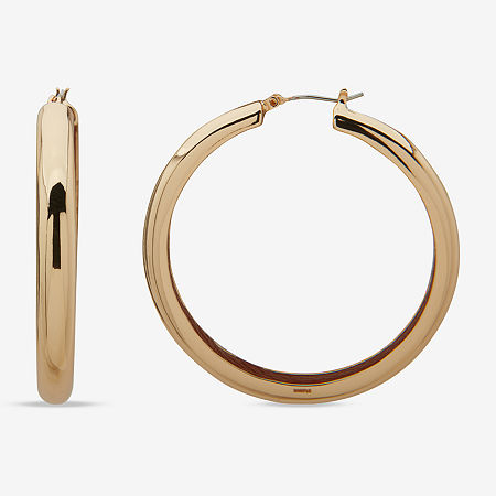 Click here for Worthington Womens 55.8mm Hoop Earrings  One Size... prices