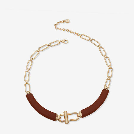 Click here for Worthington Womens 17 Inch Collar Necklace  One Si... prices