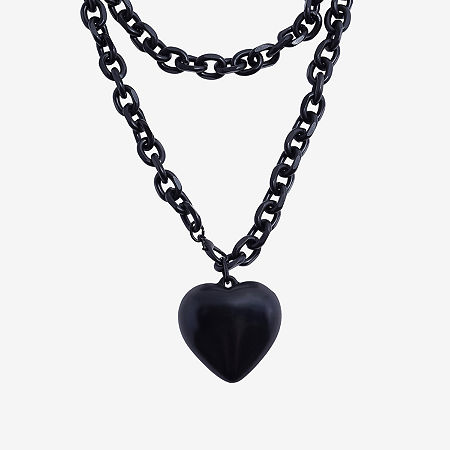 Click here for Bijoux Bar Womens 18 Inch Pendant Necklace  One Si... prices